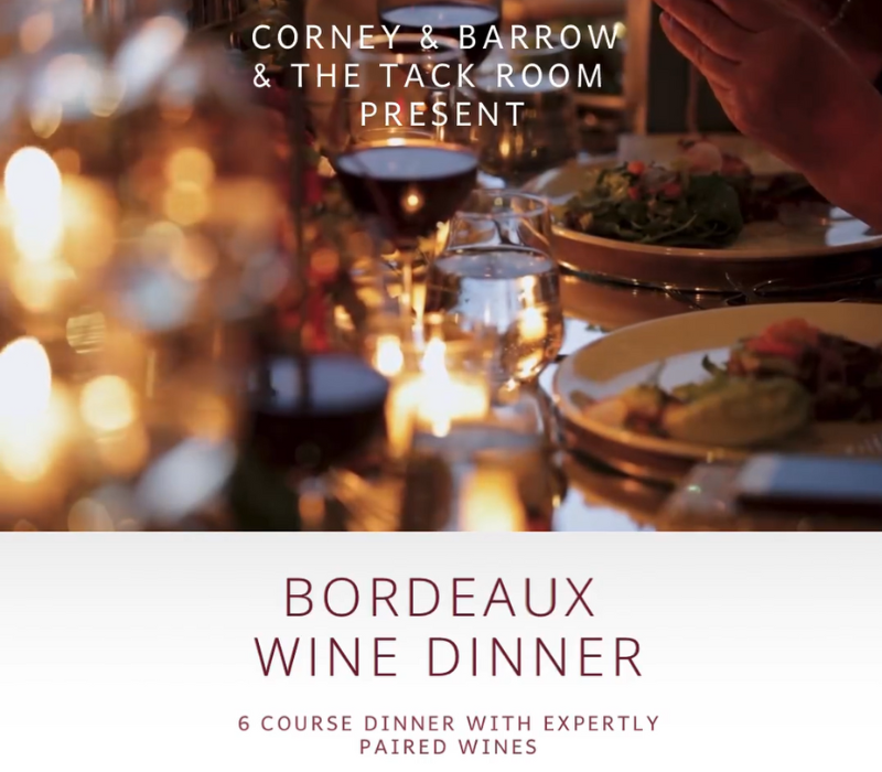 Bordeaux Wine Dinner - National Horseracing Museum